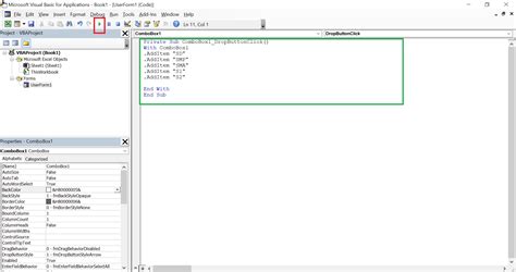Penjelasan Dan Tutorial Pembuatan Userform Di Vba Visual Basic For