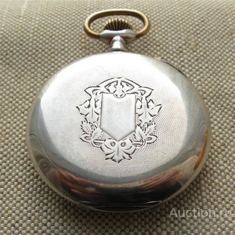 Карманные часы, J. J. BADOLLET & Co., серебро 800 проба, 51мм.Швейцария ...