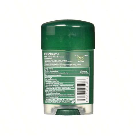Mitchum Mitchum Power Gel Unscented Anti Perspirant And Deodorant By