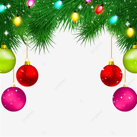 테두리와 3d 공 벡터 Hd 이미지와 메리 크리스마스 투명 배경 메리 크리스마스 크리스마스 장식 무료 투명 배경 메리