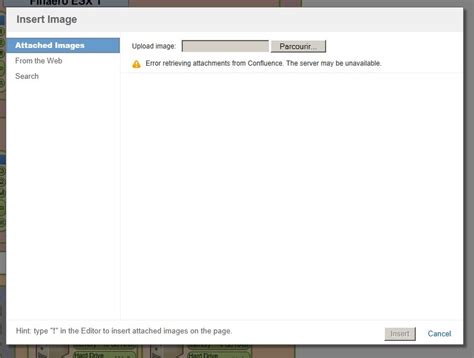 Unable To Retrieve Attachment Or Insert Into A Page Confluence Atlassian Support