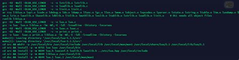 Linux环境下：lua，luajit，luarocks的安装与配置目录 一，lunux下lua安装 二，安装luaro 掘金