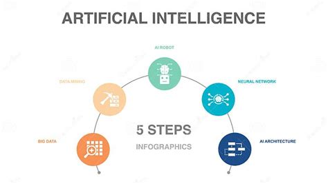 Big Data Data Mining Ai Robot Stock Vector Illustration Of Online Pack 267066364