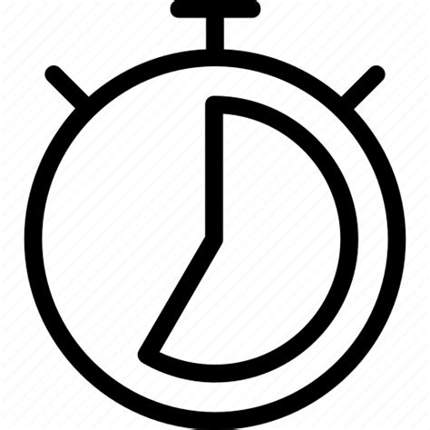 Chronometer Stopwatch Time Counter Timekeeper Timer Icon