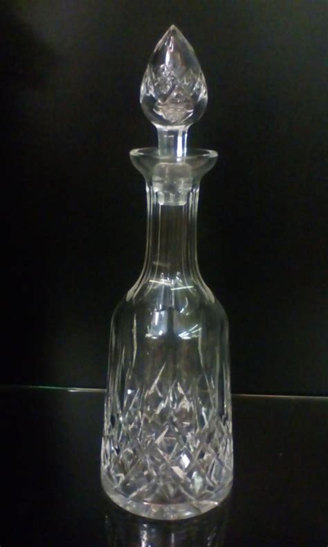 Cut Glass Crystal Decanter Height