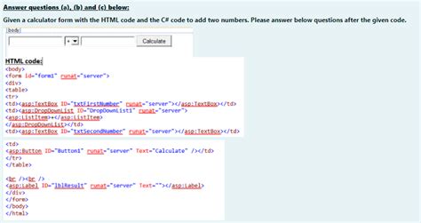 Solved Answer Questions A B And C Below Given A