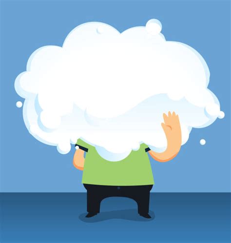 160 Cloud Over Your Head Stock Illustrations Royalty Free Vector