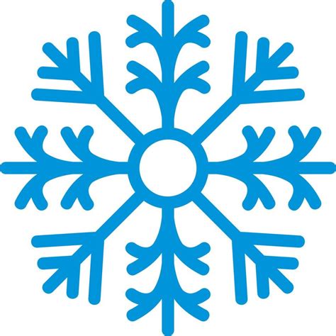 Snowflake Blue Icon 4695137 Vector Art At Vecteezy