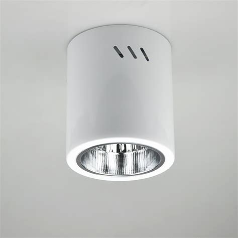 明装筒灯图片 明装灯效果图 明装灯安装示意图 大山谷图库