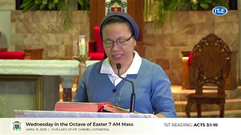 Wednesday In The Octave Of Easter 7 Am Mass Roman Catholic Diocese Of