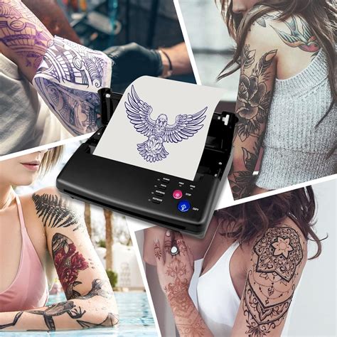 MOKOHOA Máquina de impresión de plantillas de tatuajes Copiadora térmica Copiadora térmica