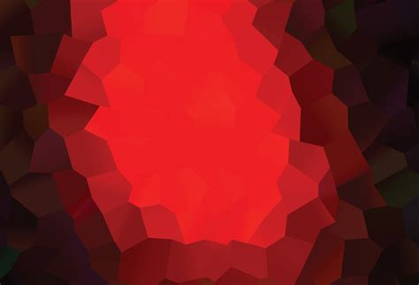 Dark Red Vector Template In Hexagonal Style 13019075 Vector Art At Vecteezy