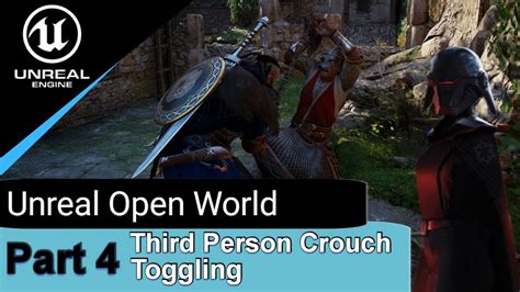Unreal Engine 5 Character Locomotion Movement Crouch UE5 Open World