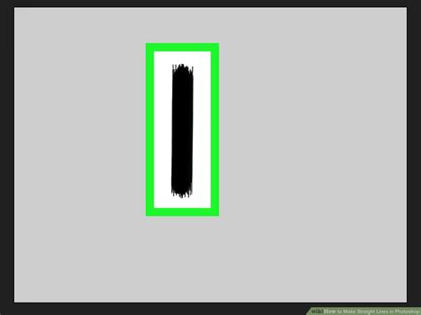 How To Draw A Straight Vertical Line In Photoshop