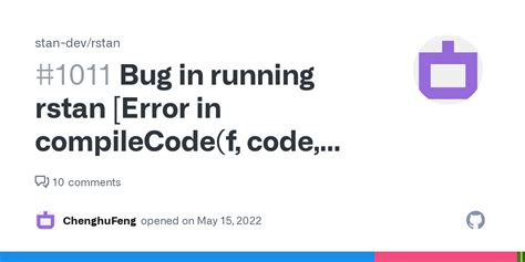 Bug In Running Rstan Error In CompileCode F Code Language Language Verbose Verbose
