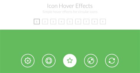 Simple Icon Hover Effects Simple Icon Icon Simple