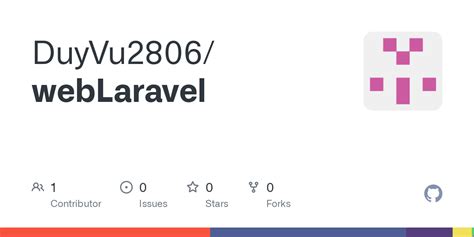 GitHub DuyVu2806 WebLaravel