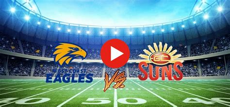 West Coast Eagles Vs Gold Coast Suns Live Stream 28 April 2024 Online