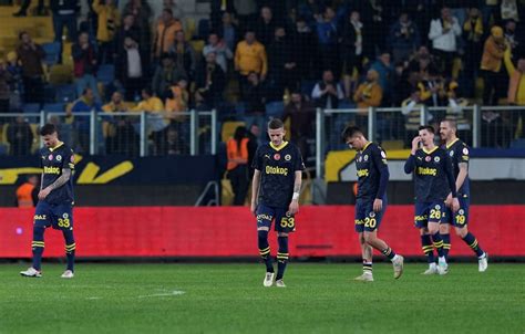 Ankaragücü ne yenilen Fenerbahçe Türkiye Kupası na veda etti