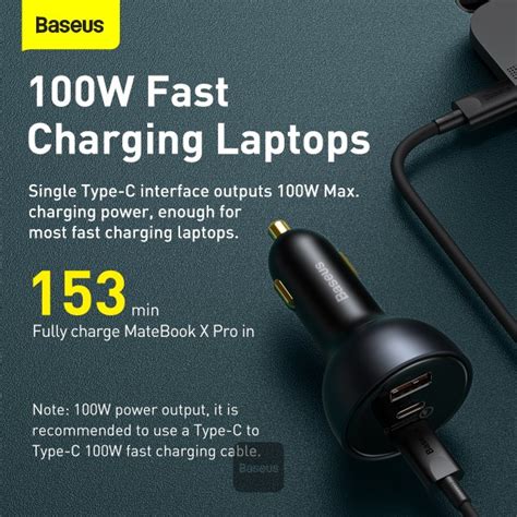 Baseus 160W Car Charger Quick Charge QC 5.0 4.0 3.0 PD Charger For ...