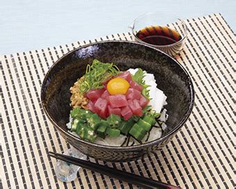 まぐろのねばねば丼 Dining