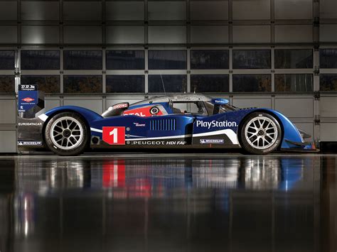 2008 Peugeot 908 Hdi Fap Race Car Racing Le Mans Lmp1 France