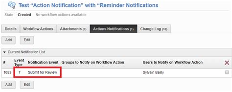 problem “action notification” with “reminder notifications” autodesk