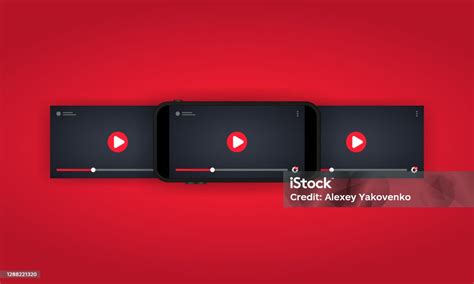 스마트폰 일러스트로 비디오를 시청합니다 비디오 플레이어 모바일 스트리밍 격리된 배경의 벡터입니다 Eps 10 라이브 스트리밍에 대한 스톡 벡터 아트 및 기타 이미지 Istock