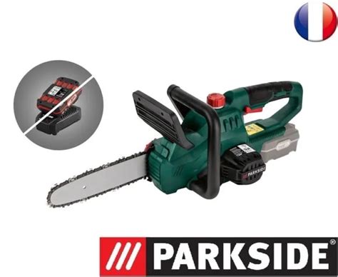 PARKSIDE TRONÇONNEUSE SANS fil PKSA Li V Sans Bat Ni Chargeur EUR PicClick FR