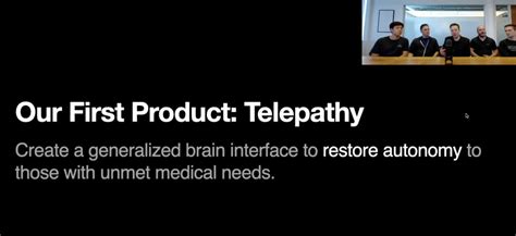Neuralink Will Offer Telepathy And Then Brain Control Of Teslabots