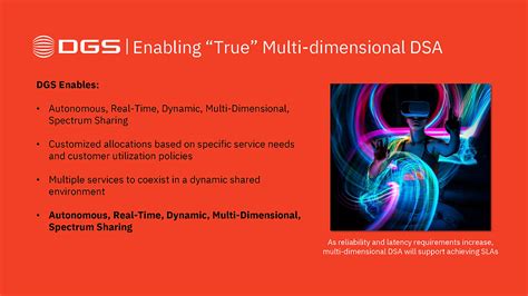 Enabling Dynamic Spectrum Sharing Dgs Inc