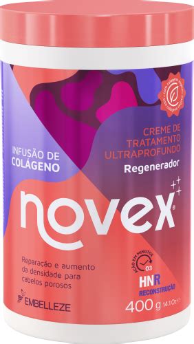 Creme De Tratamento Novex Infusao Colageno 400g Embelleze DAC