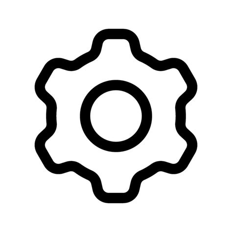 Settings Icon Vector Symbol Design Illustration 26633438 Vector Art At