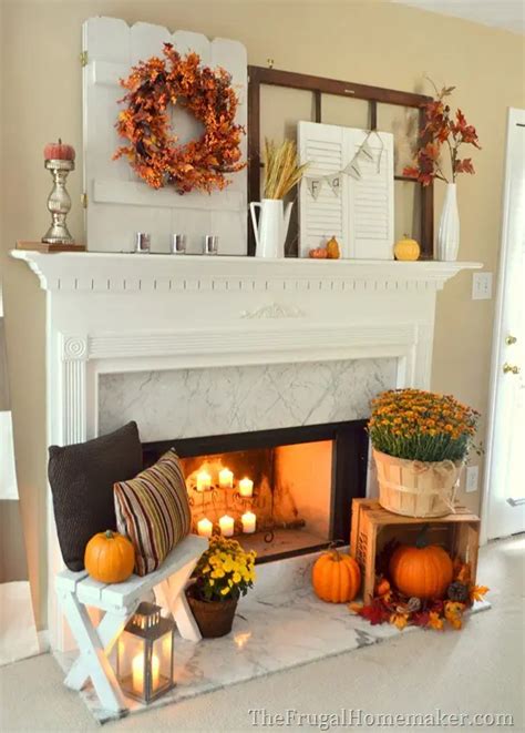 87 Exciting Fall Mantel Décor Ideas Shelterness