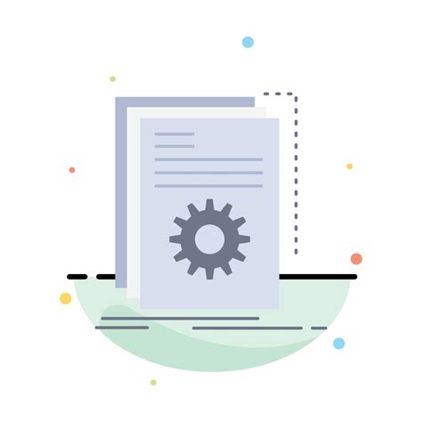 App Build Developer Program Script Flat Color Icon Vector 13119335