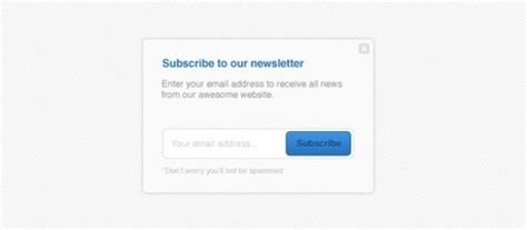 Clean Light Newsletter Subscribe Form Psd Free Vector Download Freeimages