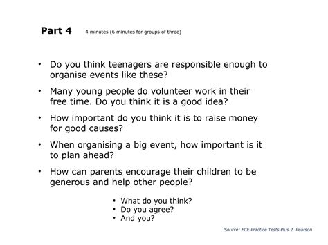 Fce Part 3 And 4 Ppt