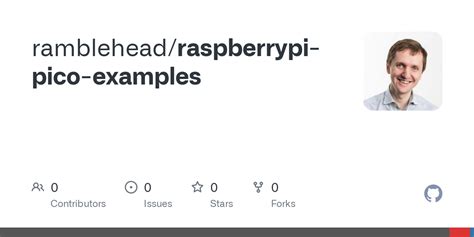 Github Rambleheadraspberrypi Pico Examples