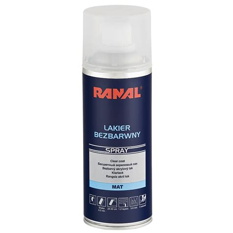 RANAL matinis aerozolinis lakas (400 ml)