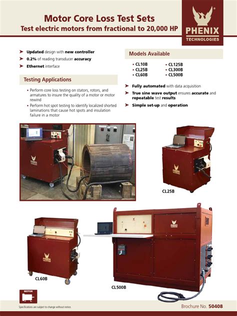 Core Loss Testers Pdf Electric Motor Transformer