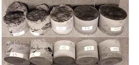 cylinders cast during method development cylinders from early trails