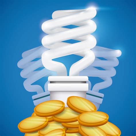 전구 디자인 벡터 일러스트 레이 션입니다 프리미엄 벡터