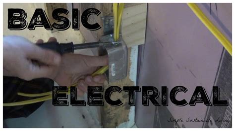 How To Install A Basic Electrical Circuit Youtube