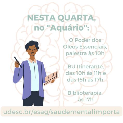 Notícia Saúde Mental Importa Livros E óleos Essenciais São Atração