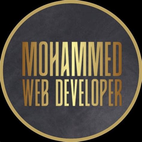 Mohammed Web Developer Mohammedwebdeveloper • Threads Say More