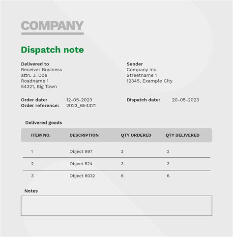 Dispatch Note Ocr Data Scanning And Processing