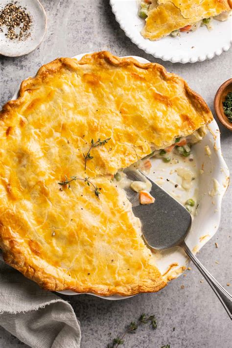Easy Homemade Chicken Pot Pie Clip Art Library