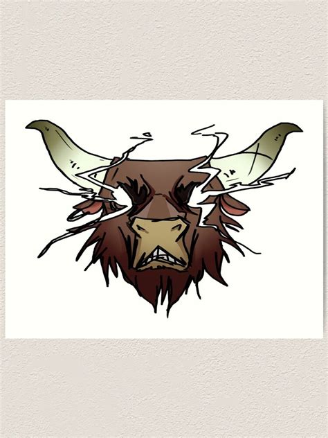 Teros Brawlhalla Art Print For Sale By Spuk Redbubble