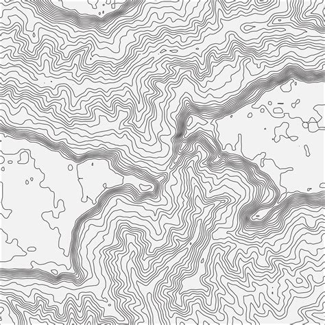 Topographic Map Contour Background Topo Map With Elevation Contour Map Vector Geographic