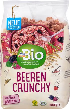 DmBio Muesli BIO Croccante Con Frutti Di Bosco 500 G Acquista Online A